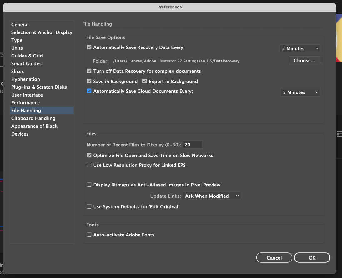 Solved: Adobe Illustrator: "Save" dialog box doesn't appea... - Adobe Community - 13364741